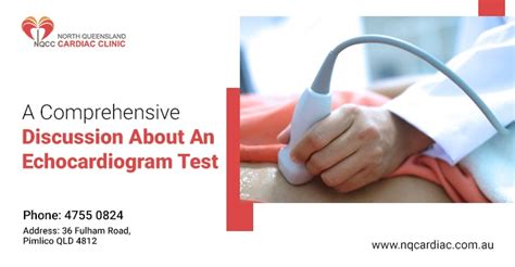 A Comprehensive Discussion About An Echocardiogram Test North Queensland Cardiac Clinic