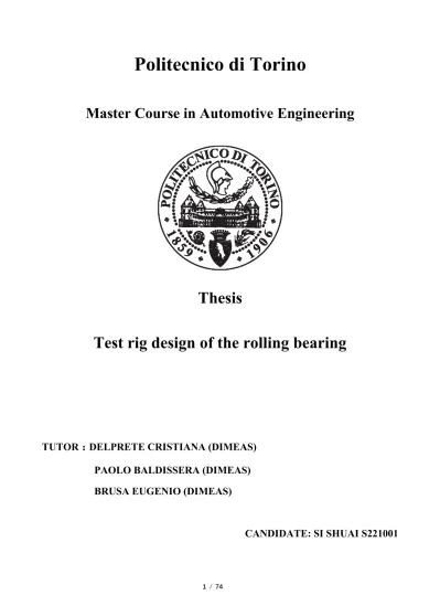 Classification Of Vibration And Sound In Bearings