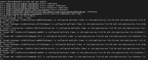 [linux] “target packages is configured multiple times” 에러 해결하기 the only one forest