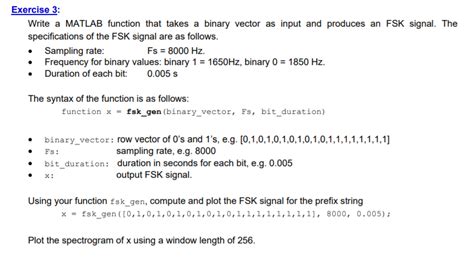 Exercise 3 Write A MATLAB Function That Takes A Chegg Com