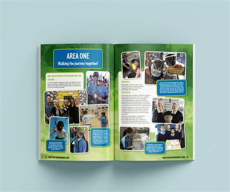 Green Yearbook Page Designs And Layouts Spacific Creative