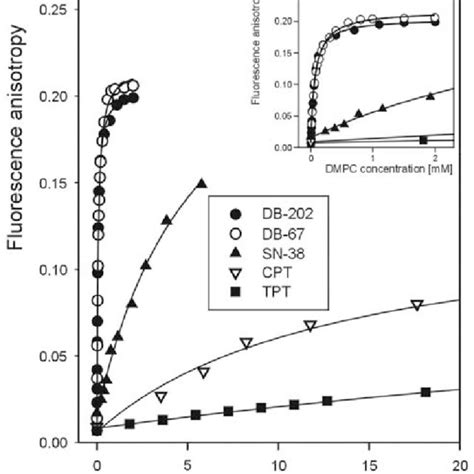 Steady State Fluorescence Anisotropy Of Camptothecin And Its Analogues