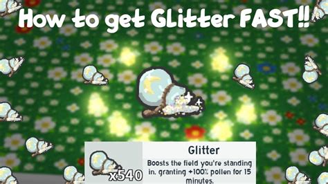 Tips And Tricks On How To Get Glitter Fast Bee Swarm Simulator