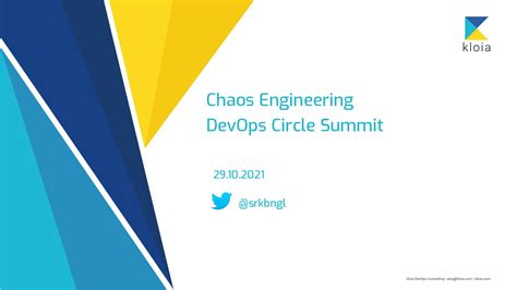 Chaos Engineering Speaker Deck