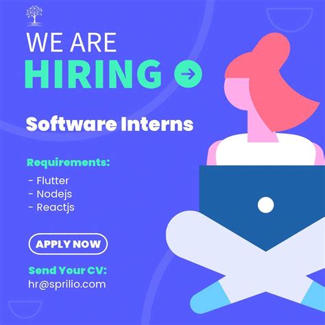 Sprilio Tech On Linkedin Spriliotech Internshipopportunity Techcareers Reactjs Nodejs Flutter