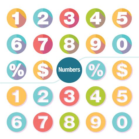 숫자 스톡 사진 및 일러스트 Istock