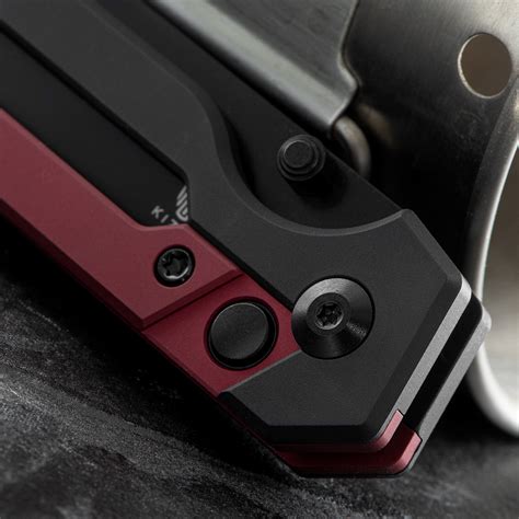 Kizer Hyper Black And Red Folding Knife