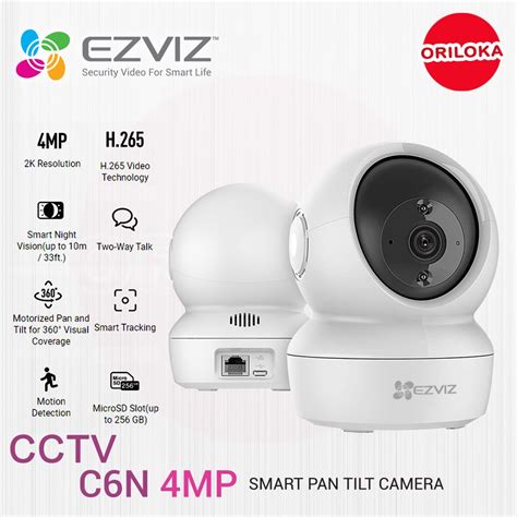 Jual Cctv Ezviz C6n 4mp Smart Ipcam Home Dome Camera Shopee Indonesia
