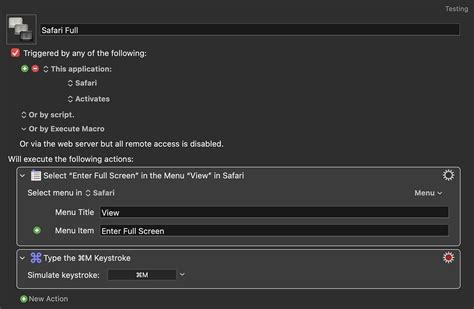 Trigger On Activation Questions And Suggestions Keyboard Maestro Discourse