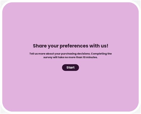 Consumer Preference Survey Template Responsly