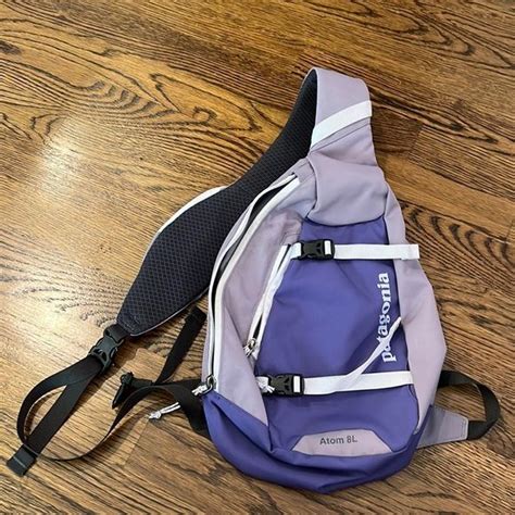 Stylish Purple Patagonia Sling Bag Atom 8l