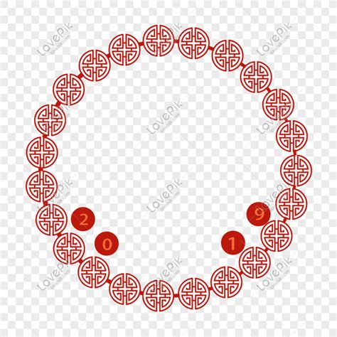 중국어 바람 패턴 테두리 그림 Png 일러스트 무료 다운로드 Lovepik