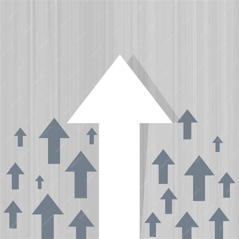 흰색 화살표 비즈니스 배경 상승 무료 벡터