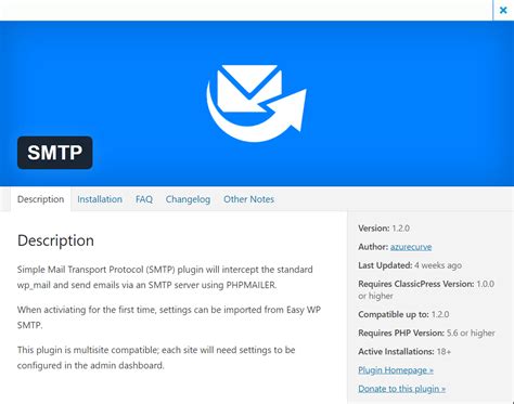 Classicpress Plugin Development Format Of A Plugin Readmetxt Azurecurve