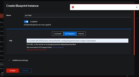 Oci Blueprint File Not Found · Issue 5813 · Goauthentikauthentik · Github