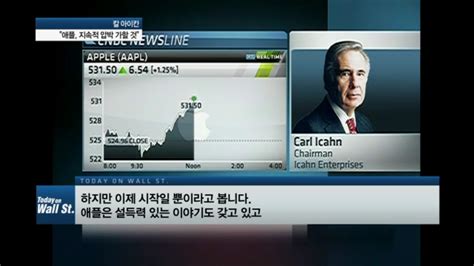 빌 그로스 칼 아이칸 맹비난 애플 내버려둬 Sbs Biz