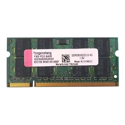 Memoria Ddr2 4gb Notebook Mercadolivre 📦