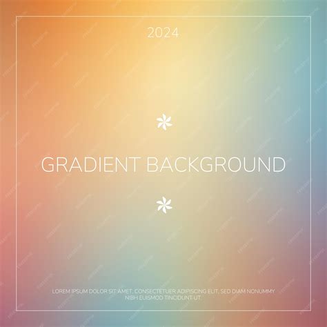 Premium Vector Soft Gradient Effect Warm And Cool Tones Abstract Background 2