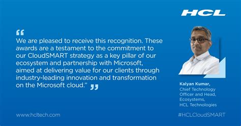 hcltech on linkedin hcl technologies wins top honors at the microsoft