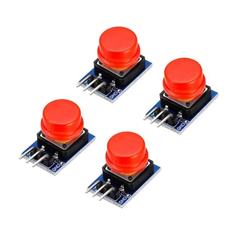 INTERRUTTORE TATTILE PULSANTE Scheda Break Out Modulo Chiave P V Rosso Pz EUR