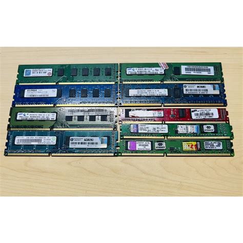 แรม2gb Ddr3 คละรุ่นคละยี่ห้อใช้งานได้ปกติราคาถูก Shopee Thailand