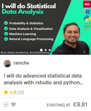 Advanced Statistical Data Analysis With RStudio And Python Jupyter