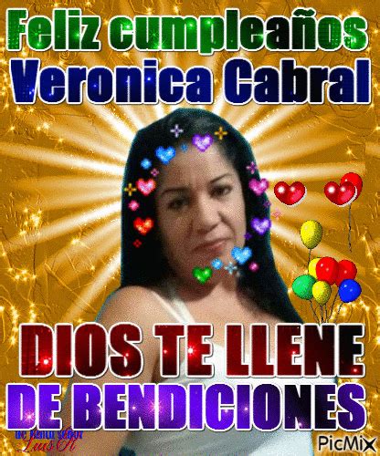 Feliz CumpleaÑos Veronica  Animado Gratis Picmix