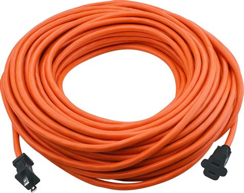Clear Power 100 Ft Outdoor Extension Cord 162 Sjtw Orange Water