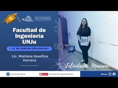 Mariana Josefina Herrera Egresada De La Lic En Ciencias Geologicas