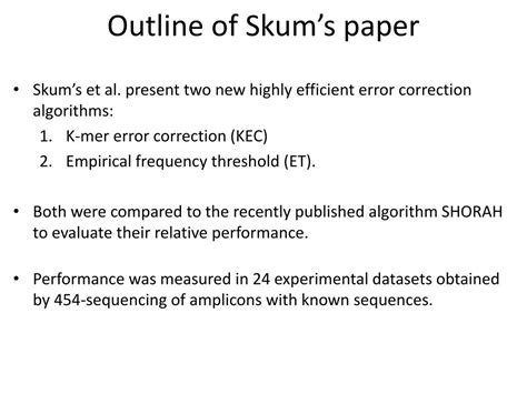 Ppt Error Correction For Deep Viral Sequencing Shotgunamplicons Powerpoint Presentation