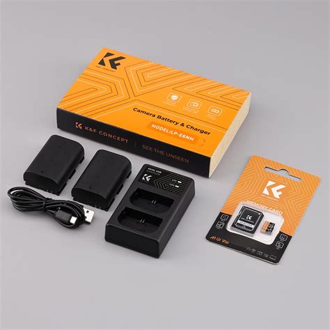 Caricabatterie Canon Lp E6nh 2250mah 90d 80d Kandf Concept Kandf Concept