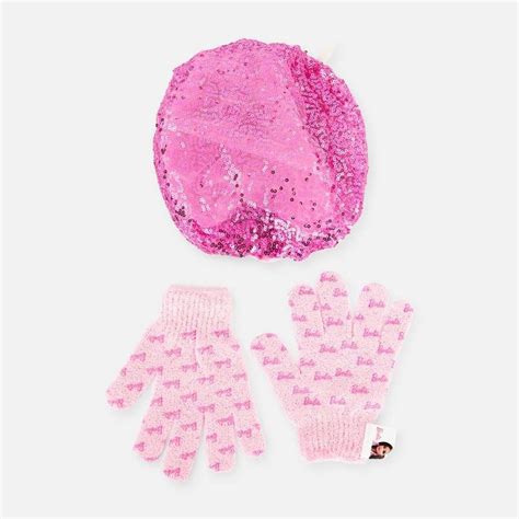 Barbie Shower Cap And Exfoliating Gloves 991049772306 BarbiePedia