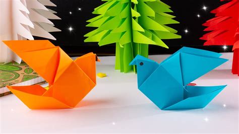 Як зробити голуба з паперу легко [Зрозуміле пояснення] Youtube