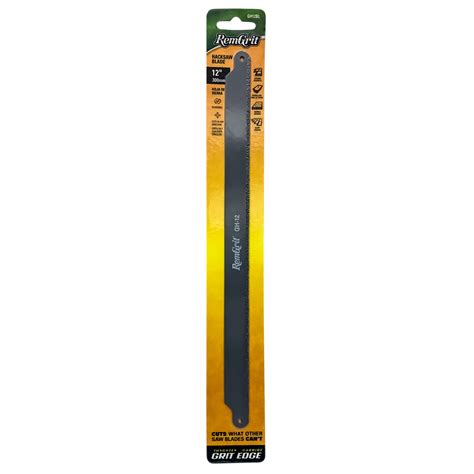 12 Remgrit® Carbide Grit Hack Saw Blade