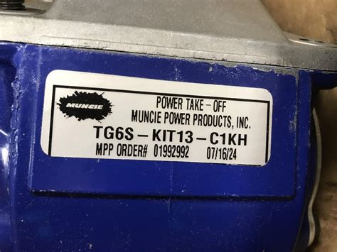 Tg6s C6113c1kx Clark 397v Pto Power Take Off For Sale