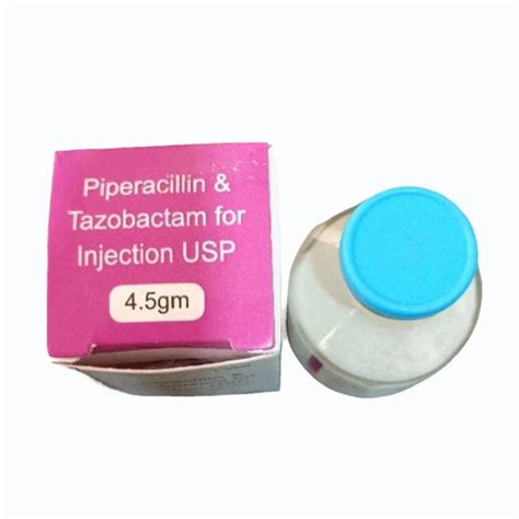 4 5gm Piperacillin Tazobactam Injection At ₹ 85 Box Inj Piperacillin Tazobactam In Roorkee