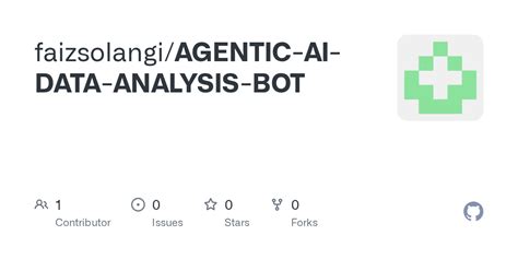 Network Graph · Faizsolangiagentic Ai Data Analysis Bot · Github