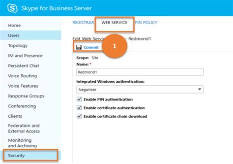 Use Powershell For Tasks On Security Menu Skype For Business Server 2019 Microsoft Learn