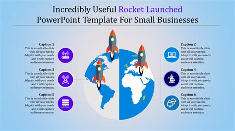 Rocket Launched Powerpoint Template And Google Slides Themes