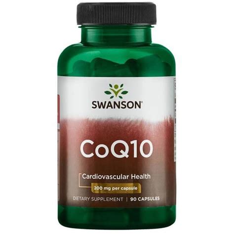 Swanson Koenzym Q10 200 Mg 90 Kaps