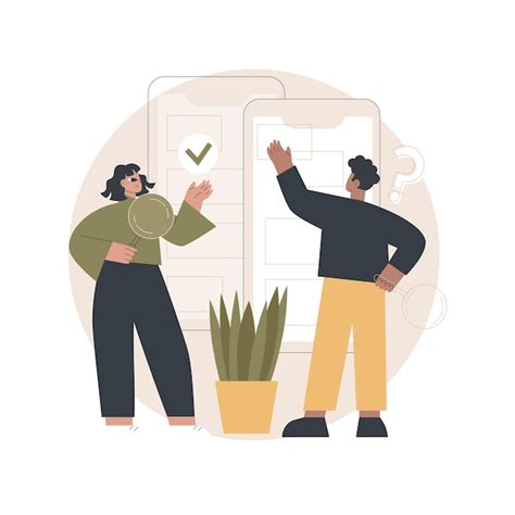 Premium Vector Usability Testing Illustration