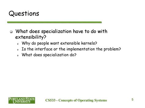 Cs533 Concepts Of Operating Systems Class Ppt Download