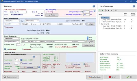 Unbalanced Mppt Pv Components Pvsyst Forum