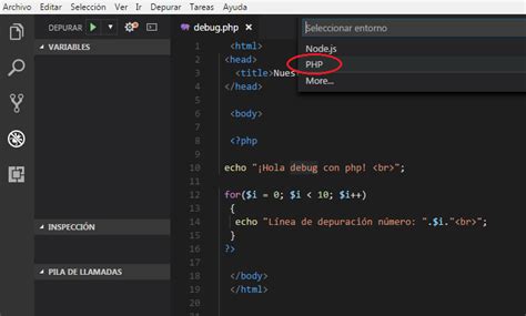 Cómo depurar código PHP Con Visual Studio Code Blog Escola Espai