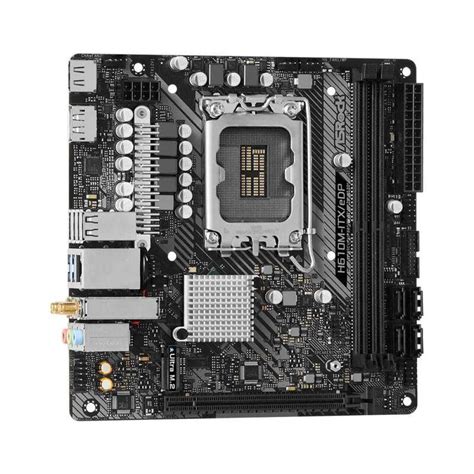 Asrock H610m Itx Edp Motherboard Clear Techinn