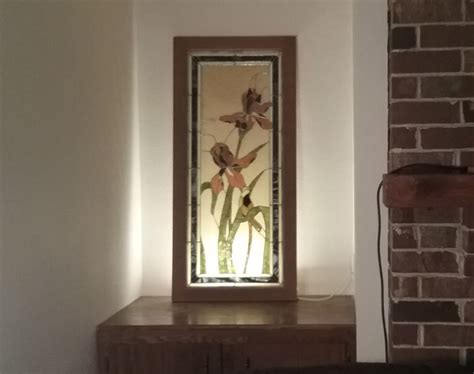How To Hang Heavy Stained Glass Window At Alana Saltau Blog