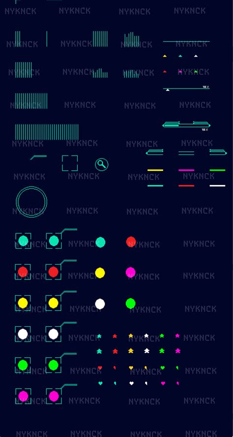 Artstation Cyberpunk Ui Package Game Assets