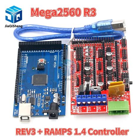 Mega 2560 R3 Mega2560 Rev3 Rampas 1 4 Controlador Para Impresora Arduino 3d Kit Arduino Reprap 
