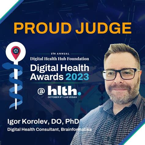 Igor Korolev Do Phd 🧠 On Linkedin Digitalhealth Healthcare Hlth23 Innovation Startups