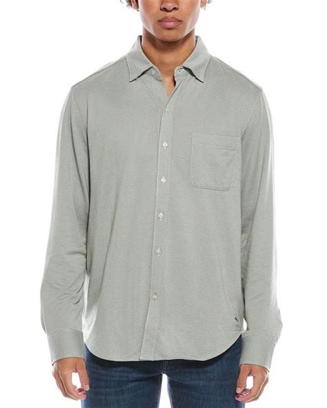 Tommy Bahama New San Lucio Stretch Shirt In Grey For Men Lyst Uk